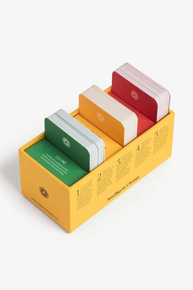 Let's Get Closer Card Game by Intelligent Change | Urban Outfitters Let's Get Closer Card Game by Intelligent Change | Urban Outfitters