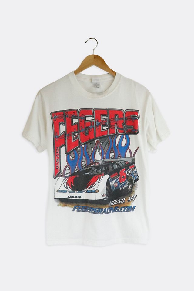Vintage Justin Fegers Racing The Jet T Shirt | Urban Outfitters