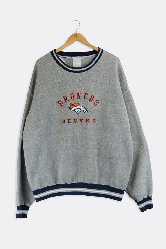 Vintage NFL Denver Broncos Embroidered Sweatshirt | Urban Outfitters