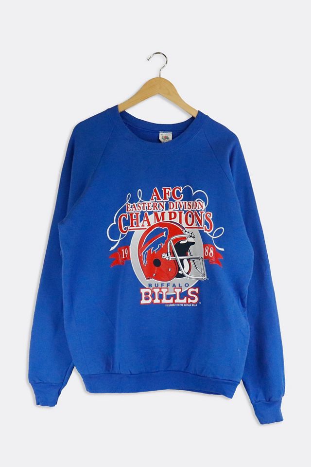 Vintage 1988 NFL Buffalo Bills Eastern Division Champions Sweatshirt ...
