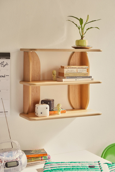 Urban Outfitters Silas Wall Shelf In Natural At | ModeSens