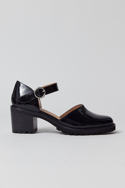 Seychelles Lock & Key Patent Leather Heel | Urban Outfitters