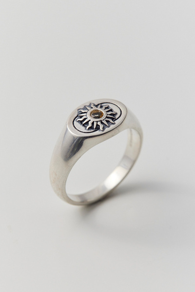 Serge DeNimes Silver Helios Ring | Urban Outfitters