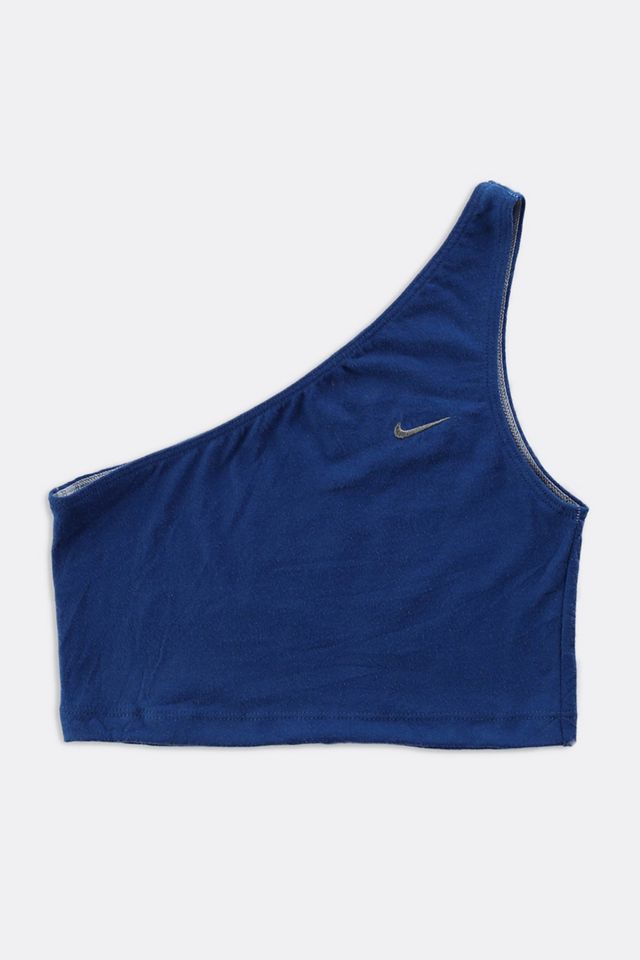 Frankie Collective Rework Nike One Shoulder Tank 097 | Urban Outfitters