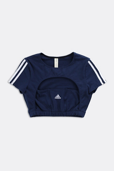 Frankie Collective Rework Adidas Cut Out Tee 072 | Urban Outfitters