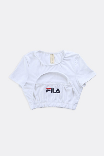 Frankie Collective Rework Fila Cut Out Tee 003 | Urban Outfitters