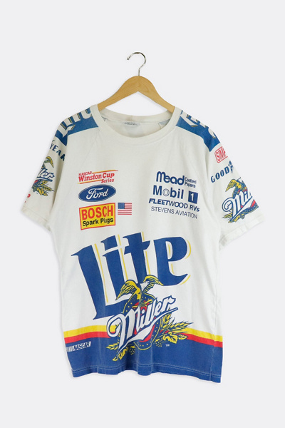 Vintage Nascar Winston Cup Series Miller Lite Sponsor T Shirt | Urban ...