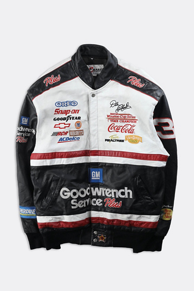 Vintage Racing Leather Jacket | Urban Outfitters