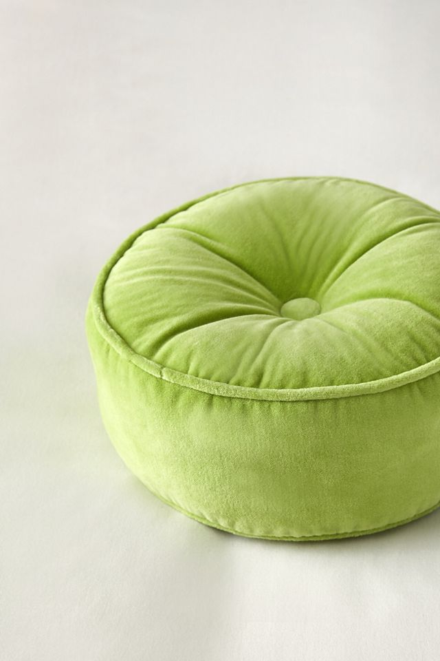 Velvet Mini Round Throw Pillow | Urban Outfitters