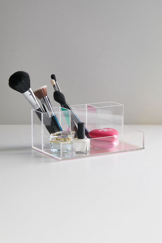 Layla Iridescent Sectioned Organizer | Urban Outfitters