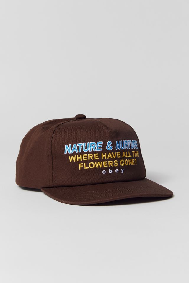 OBEY Nature Paneled Snapback Hat | Urban Outfitters