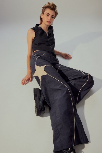 Basic Pleasure Mode Star Puddle Cargo Pant | Urban Outfitters