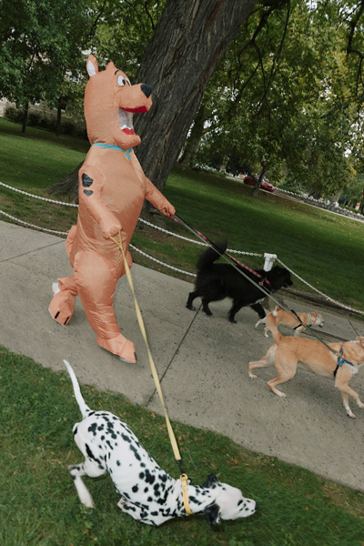 Scooby Doo Inflatable Halloween Costume | Urban Outfitters