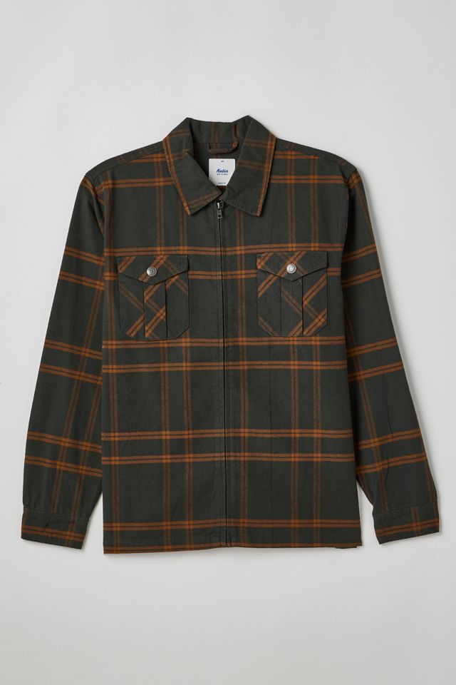 Katin Anderson Zip Flannel Shirt | Urban Outfitters Canada