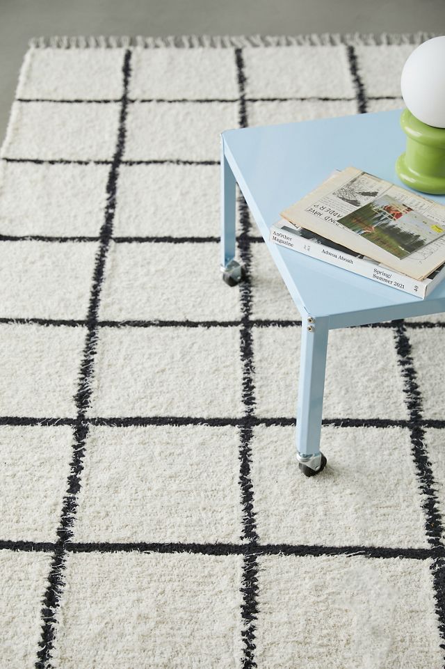Grid Shag Rug | Urban Outfitters Canada