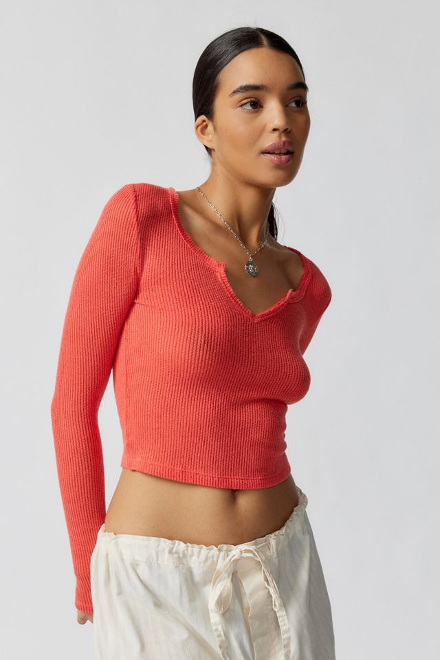 Out From Under Lias Notch Neck Top | Urban Outfitters