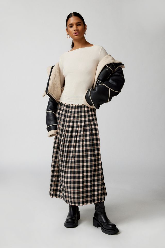 Out From Under Libby Ribbed Long Sleeve Top | Urban Outfitters