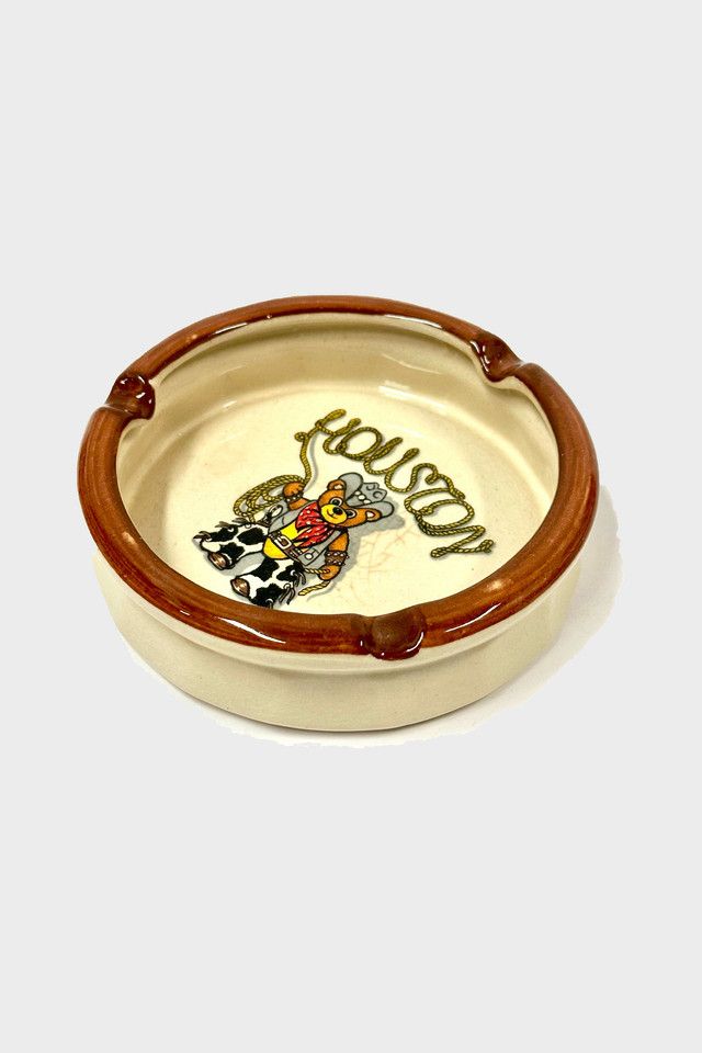 Vintage 1970’s Houston Texas Cowboy Rodeo Bear Ceramic Tray | Urban ...
