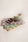 Subtle Art Studios Checkered Glass Tile Tray | Urban Outfitters