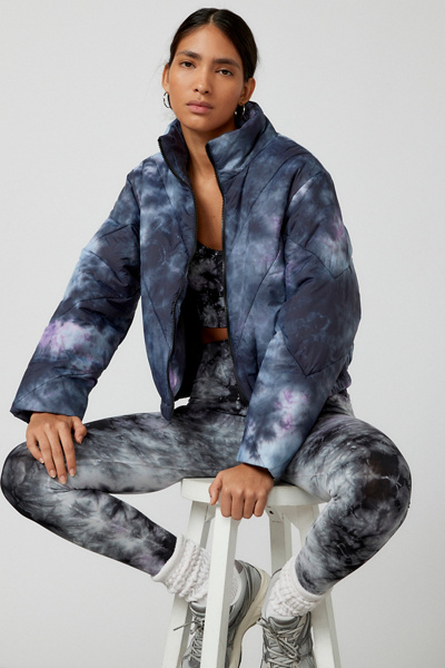Electric & Rose Eason Epic Tie-Dye Puffer Jacket | Urban Outfitters
