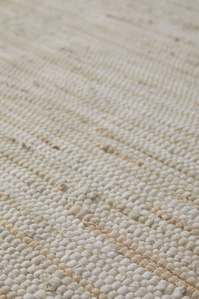 ReMADE By UO Remnants Solid Chindi Rug | Urban Outfitters