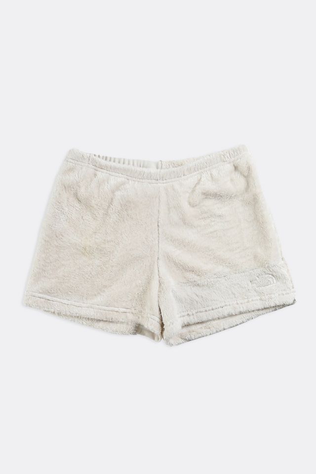 Frankie Collective Rework North Face Fuzzy Shorts 060 | Urban Outfitters