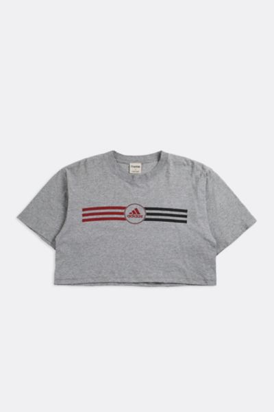 Frankie Collective Rework adidas Crop Tee 022 | Urban Outfitters Frankie Collective Rework adidas Crop Tee 022 | Urban Outfitters