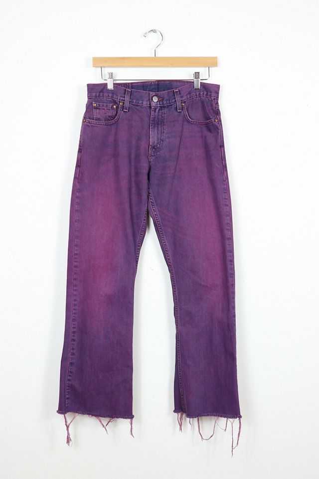 Vintage Reworked Levi’s® Overdyed Boot Cut Jean 02 | Urban Outfitters