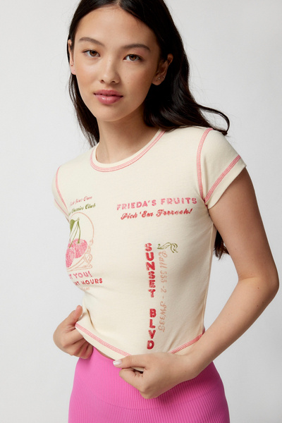 Cute Cherries Club Baby Tee | Urban Outfitters