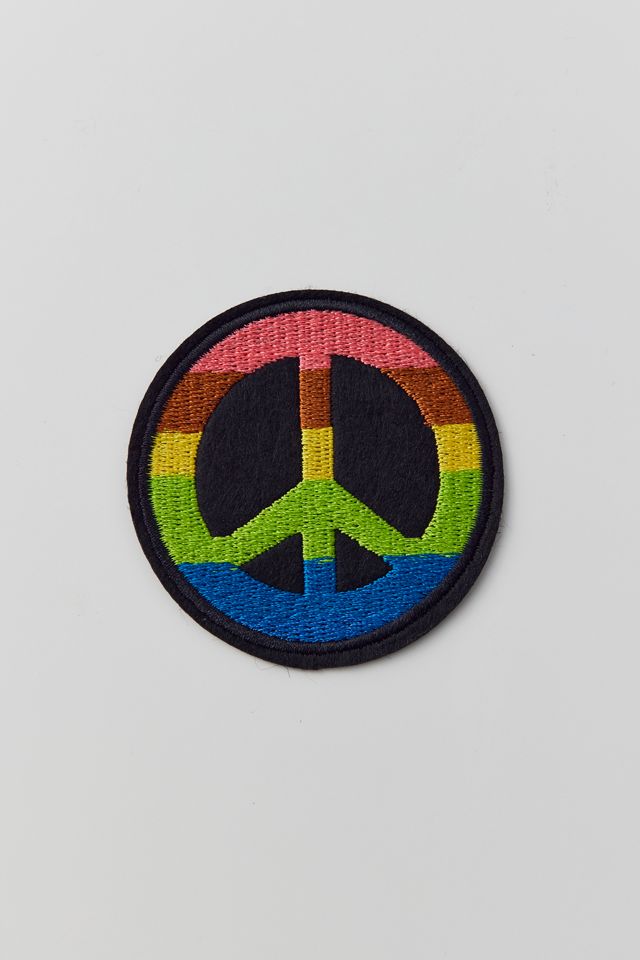 Peace Sign Iron-On Patch | Urban Outfitters