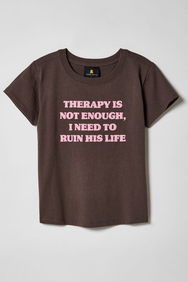 Teddy Fresh Ruin His Life Baby Tee | Urban Outfitters