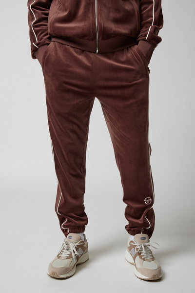 Sergio Tacchini Lioni Velour Track Pant | Urban Outfitters