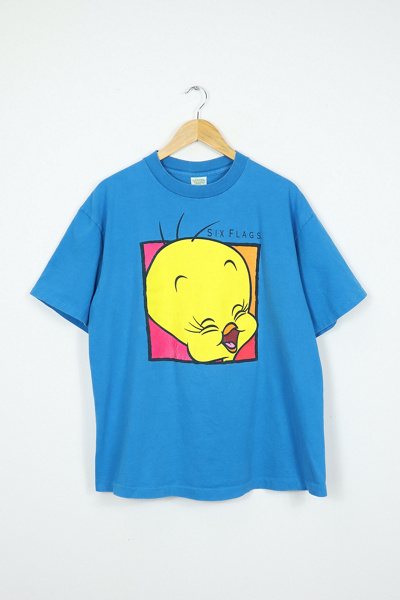 Vintage Tweety Six Flags Tee | Urban Outfitters