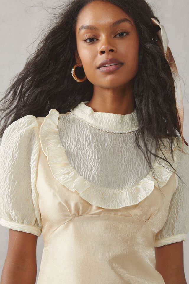 Sister Jane Dream Mariana Satin Mini Dress | Urban Outfitters