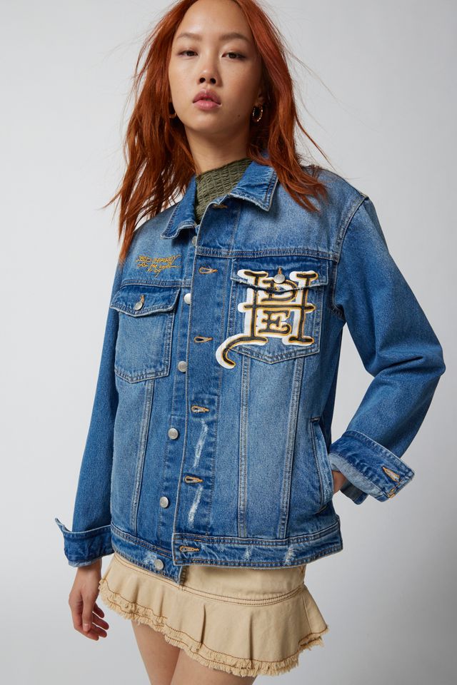 Ed Hardy NYC Tiger Denim Jacket | Urban Outfitters