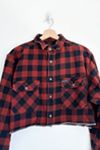 Vintage Reworked Cropped Flannel | Urban Outfitters