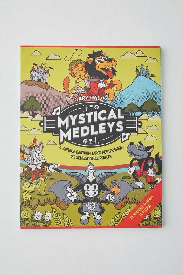 Mystical Medleys: A Vintage Cartoon Tarot Poster Book By Gary Hall ...