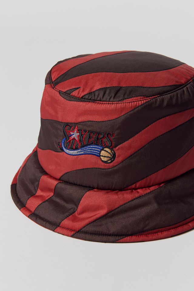 Mitchell & Ness X Melody Ehsani Philadelphia 78ers Quilted Bucket Hat ...