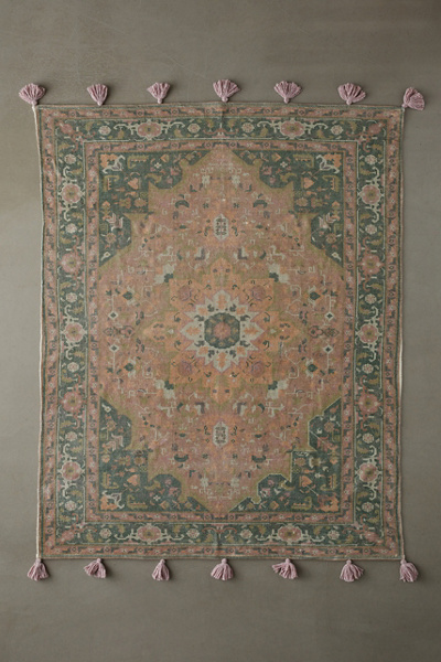 Ava Printed Rug | Urban Outfitters