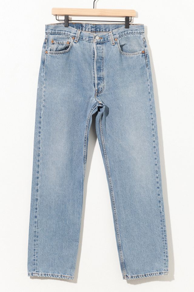 Vintage 1990s Distressed Levi's® 501 Button Fly Jeans | Urban Outfitters