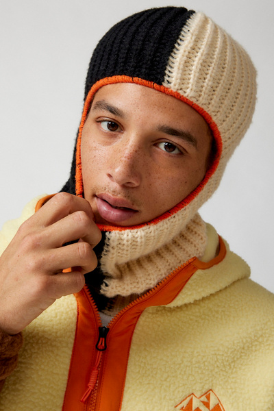 Color Splice Knit Balaclava | Urban Outfitters