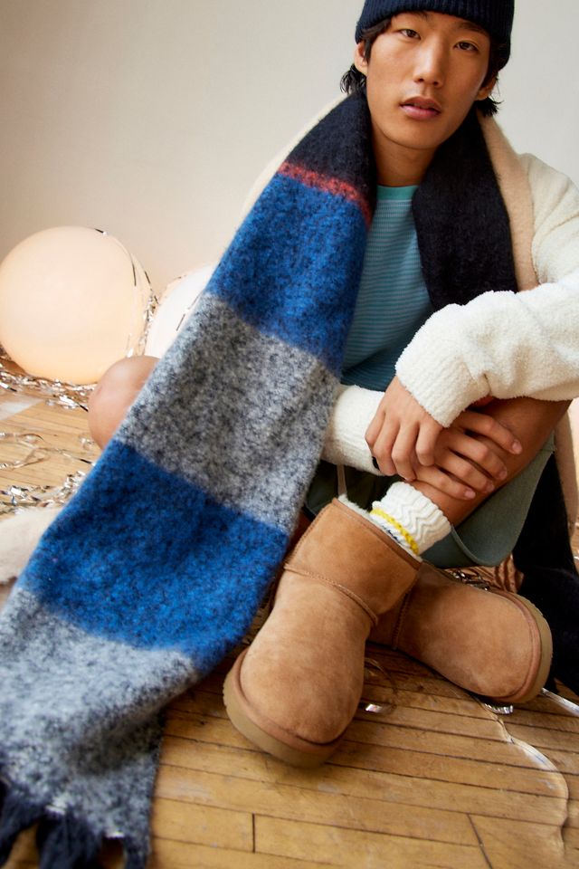 Striped Colorblock Scarf | Urban Outfitters