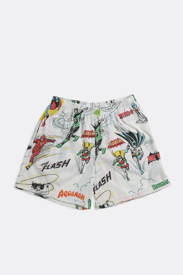 Frankie Collective Rework Batman and Robin Boxer Shorts | Urban Outfitters