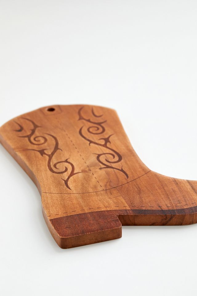 Cowboy Boot Cutting Board | Urban Outfitters
