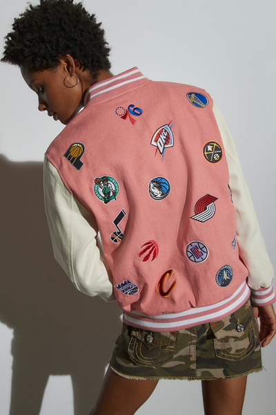 UO Exclusive NBA Bomber Jacket | Urban Outfitters