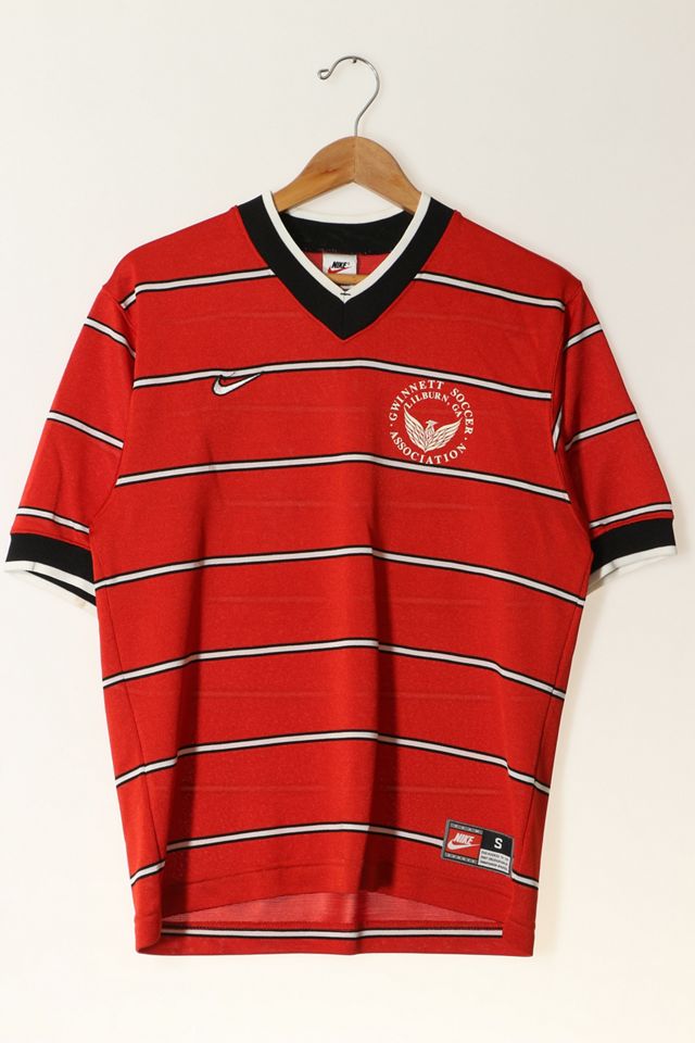 Vintage Nike Woven Label Soccer Jersey Made in USA | Urban Outfitters