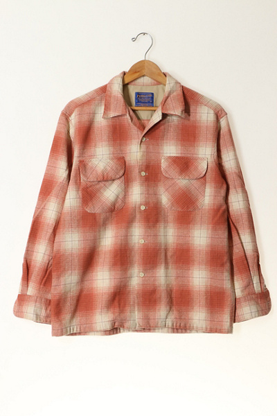 Vintage Pendleton Virgin Wool Plaid Overshirt | Urban Outfitters