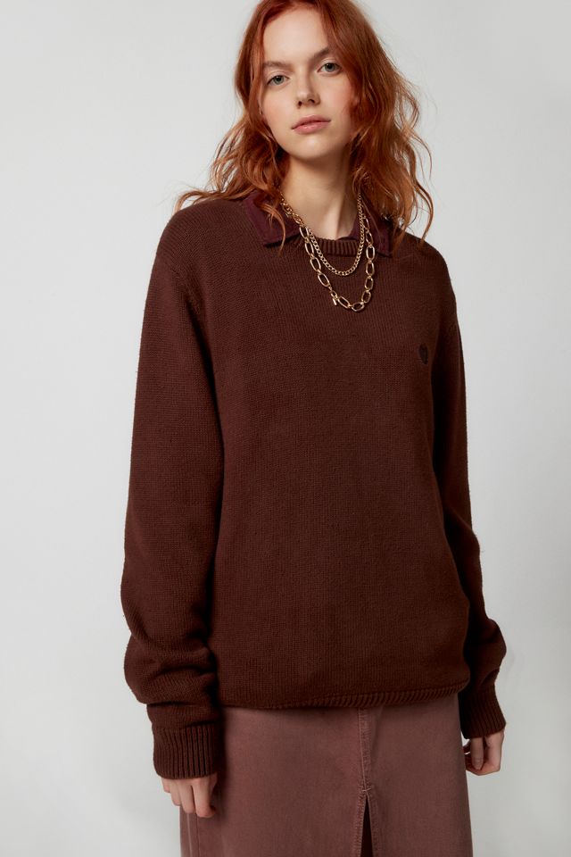 Urban Renewal Remade Overdyed Oversized Crew Neck Sweater | Urban ...
