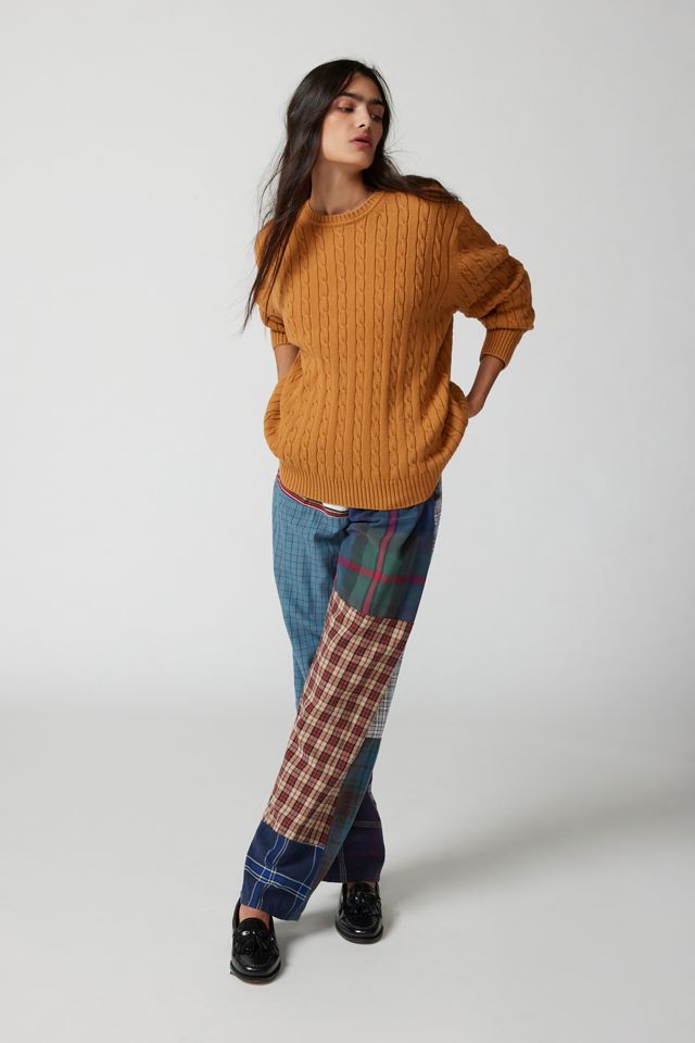 Urban Renewal Remade Overdyed Oversized Crew Sweater | Urban Outfitters