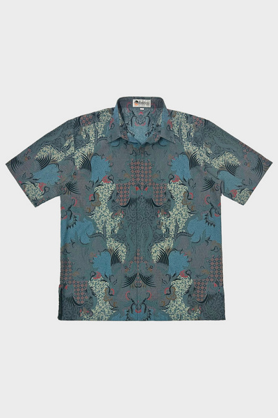 Vintage 1990’s Indonesian Batik Print Short Sleeve Shirt | Urban Outfitters